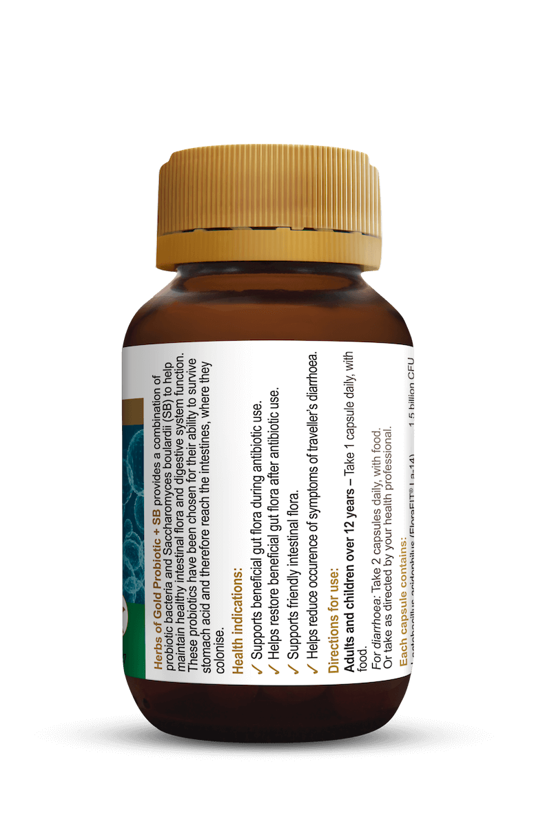 Probiotic + SB 30 Capsules – Nelson Bay Health Foods